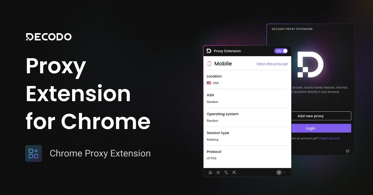 Chrome Proxy Server Extension | Free