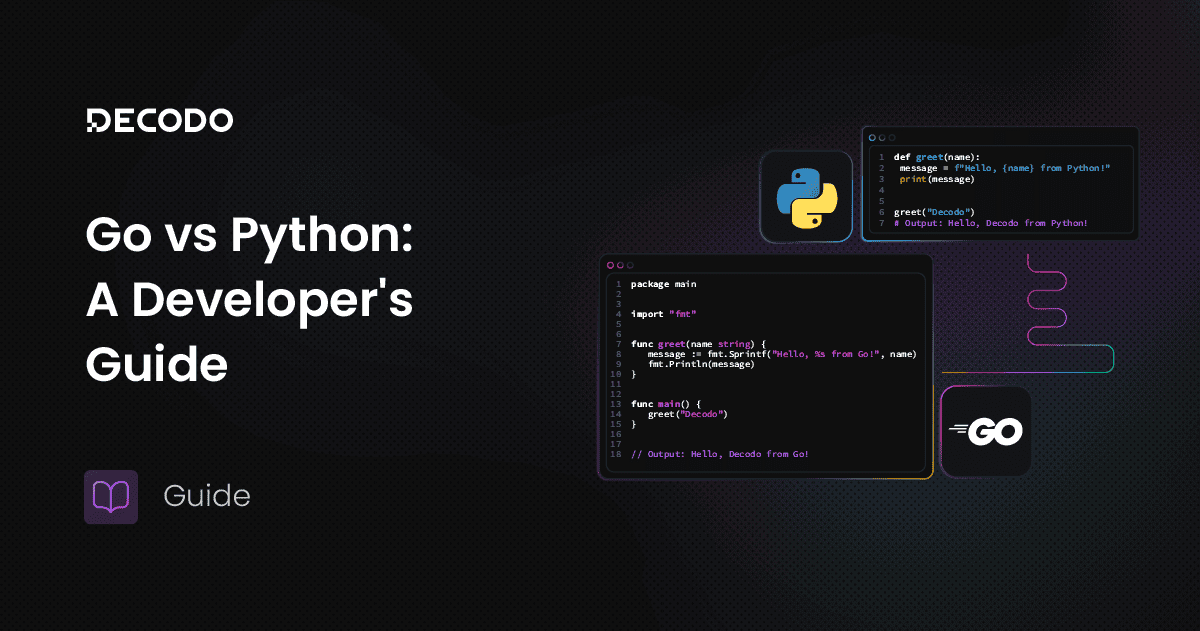 Go vs Python: A 2025 Developer's Guide