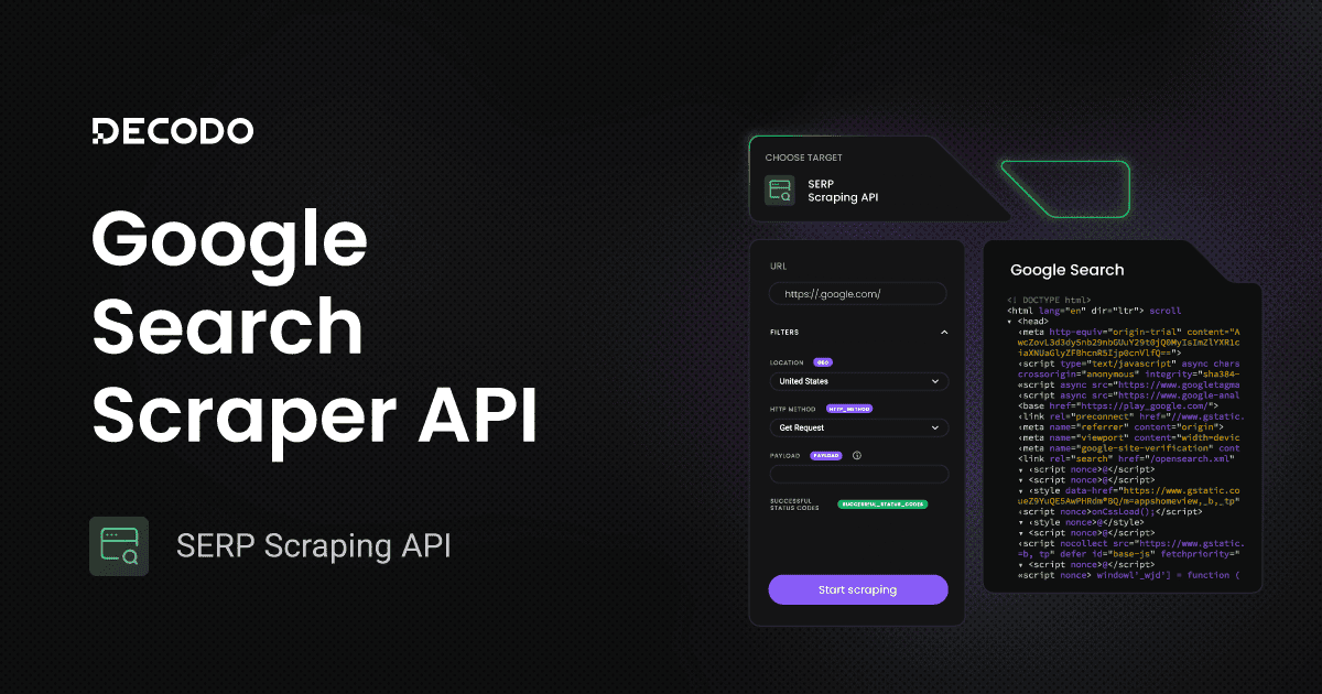 Google Search Scraper API – Free Trial