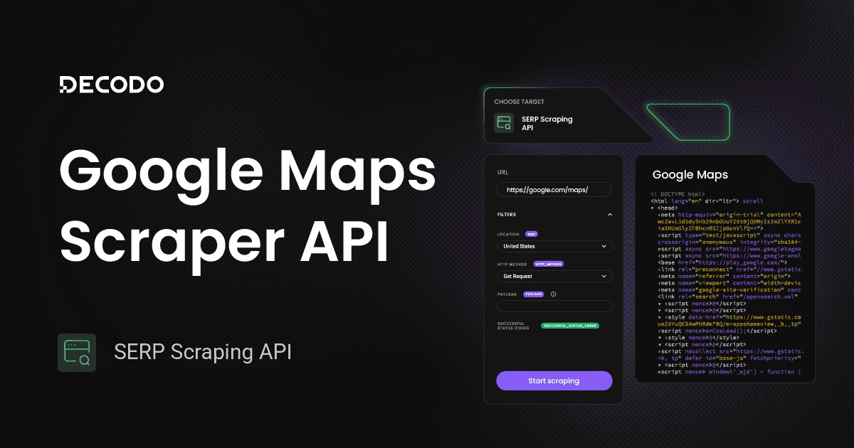Google Maps Scraper API – Free Trial