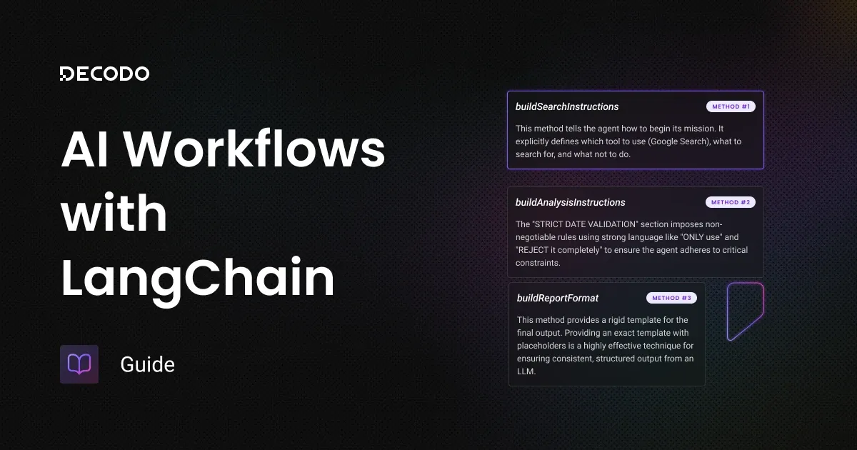 End-to-End AI Workflows with LangChain and Web Scraping API