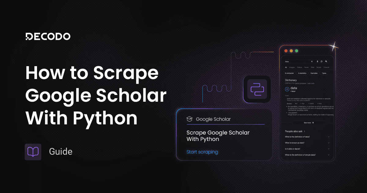 How to Scrape Google Scholar With Python
