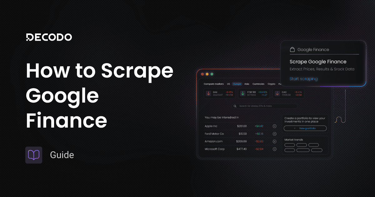 Scrape Google Finance Data Easily: Methods & Tools