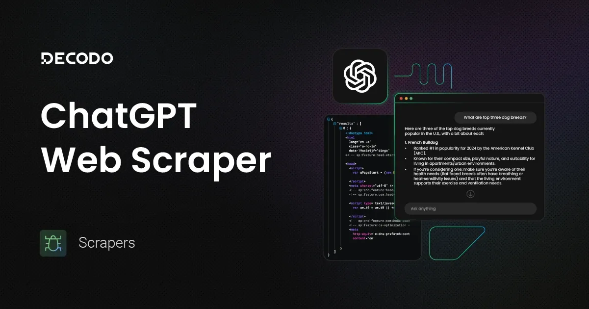 ChatGPT Web Scraper: Reliable Data Extraction API