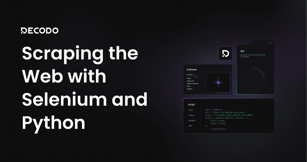 Web Scraping With Selenium Python Tutorial Video